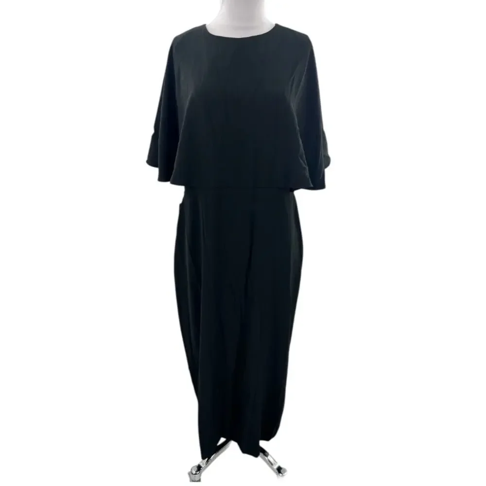 Tuckernuck | Dresses | Nwt Tuckernuck Pomander Place Black Cape Leah ...